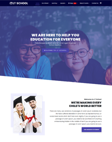 LT School - Free Education, University, School Joomla template