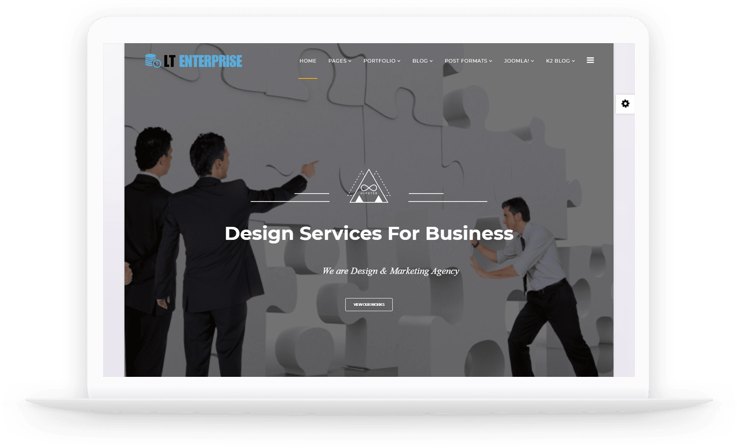 LT Enterprise Onepage - Free One Page Joomla Enterprise template