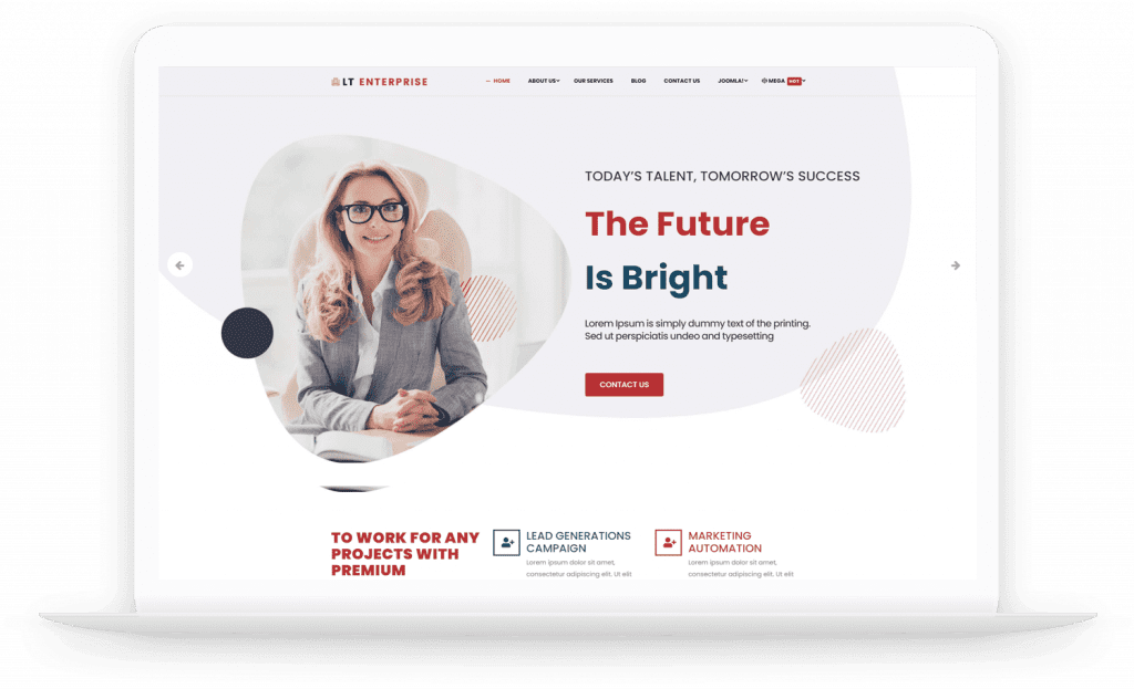 LT Enterprise – Free Joomla Enterprise template