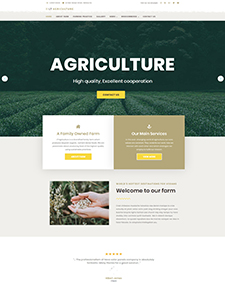 LT Agriculture – Free Responsive Farmer / Vegetable WordPress theme