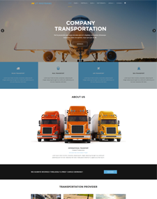 LT ProTrans Onepage – Free One Page Joomla Logistic website template