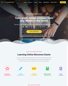 LT eLearning - Free Joomla eLearning template