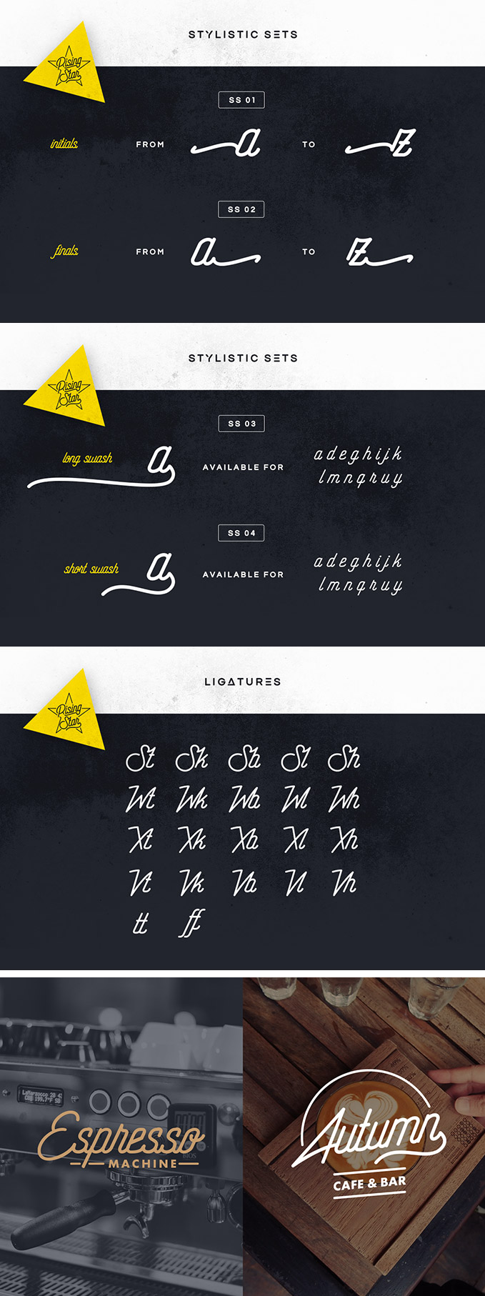 Rising Star - Free Monoline Script Font - LTHEME