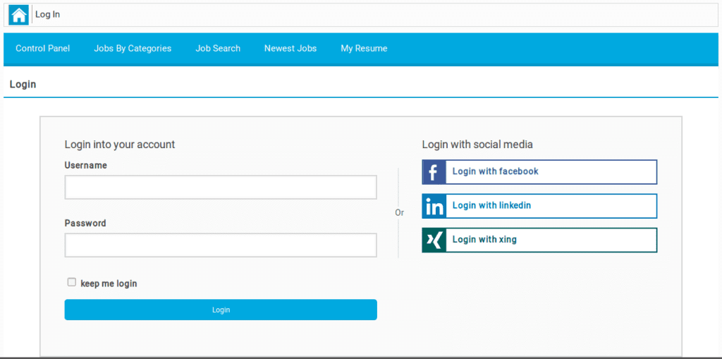 How to Register and Login to JS Jobs? - L.THEME Store