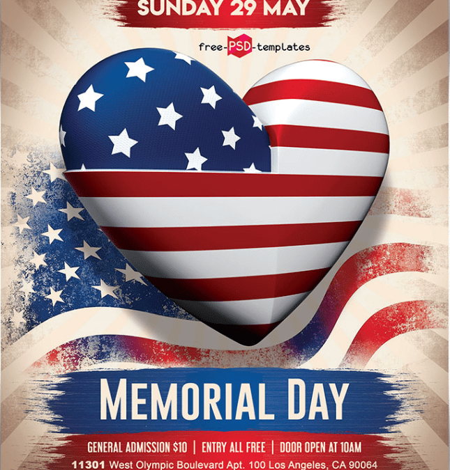  Memorial Day Templates Free 