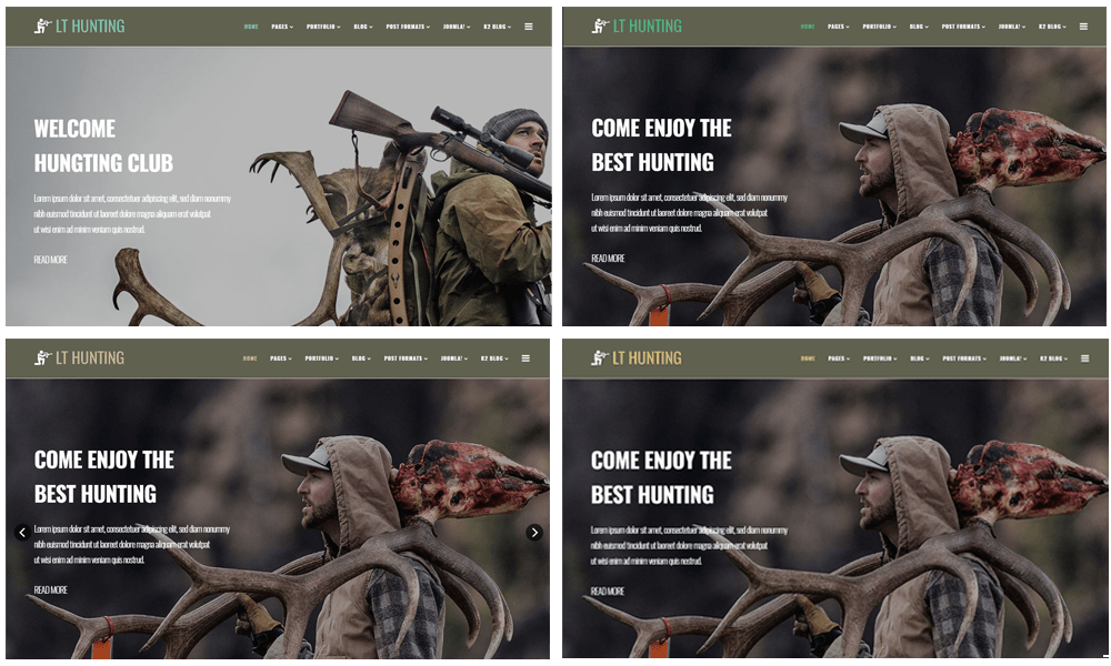 LT Hunting Onepage – Free Single Page Responsive Hunting Joomla template LT Hunting Onepage – Free Single Page Responsive Hunting Joomla template
