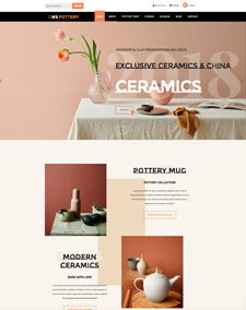 WS Pottery – Responsive Furniture Wordpress theme