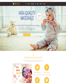 WS Baby – Free Woocommerce Fashion WordPress theme
