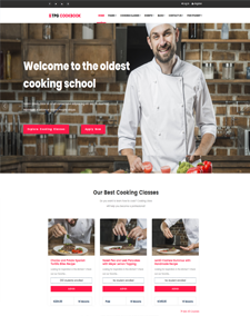 TPG CookBook – Responsive Kitchen Wordpress theme