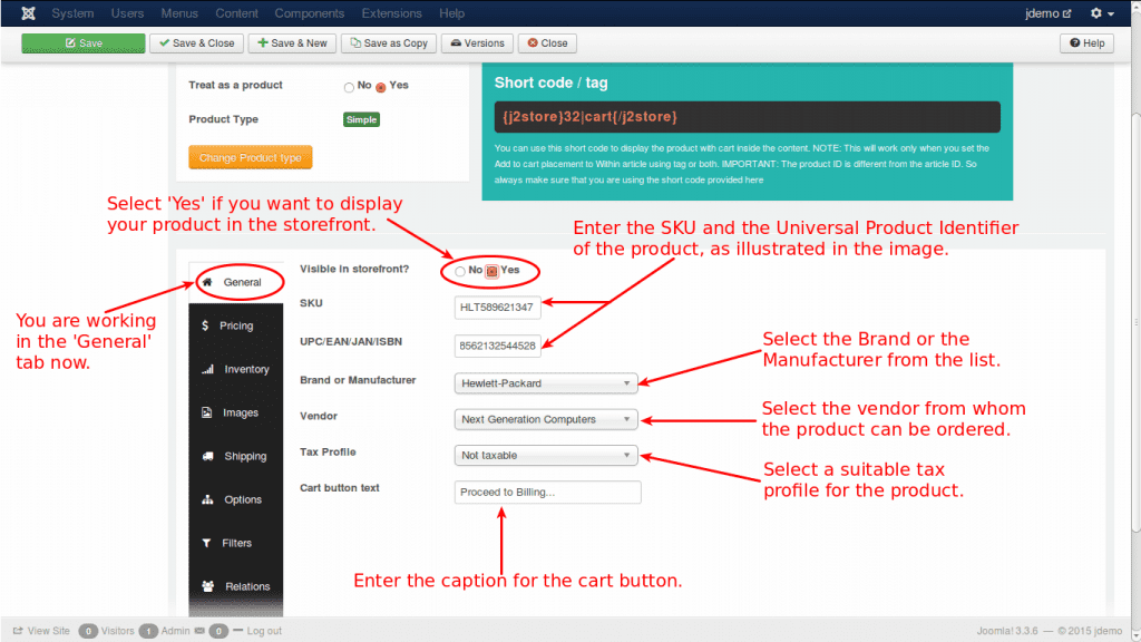 How to Create a Complete Product in J2store? - LTHEME