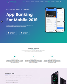 LT AppBank – Modern Design App WordPress theme