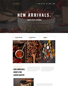 LT Taspice – Free Responsive restaurant wordpress themes