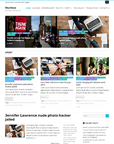 Nucleus – Free Responsive Blog WordPress theme - LTHEME