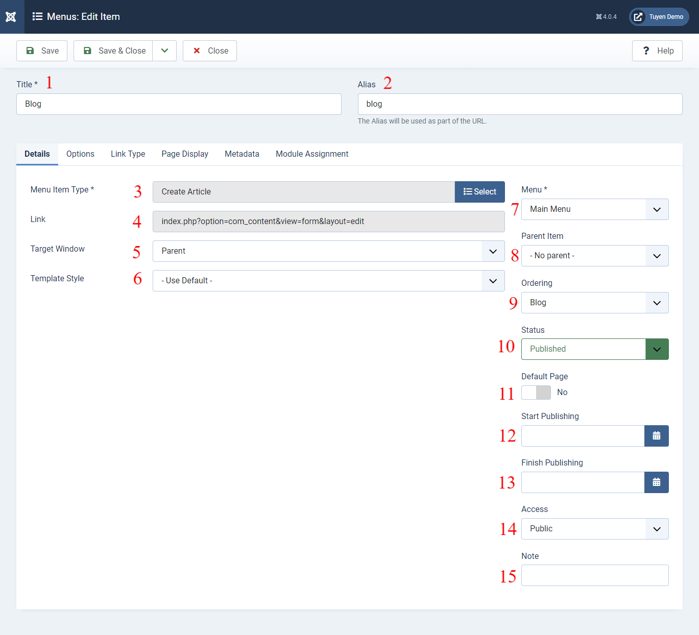 How To Add And Remove Menu Items In Joomla 4 2024 LTHEME