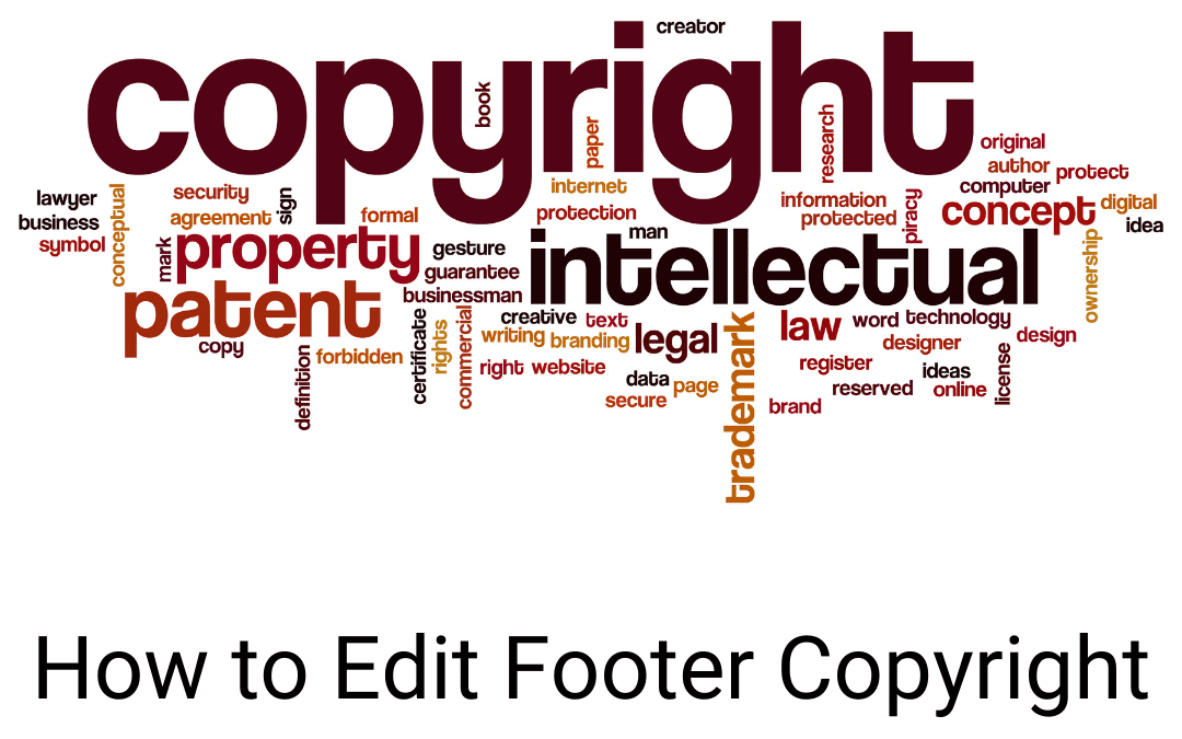 How To Edit Footer Copyright Text In WordPress 2023 LTHEME