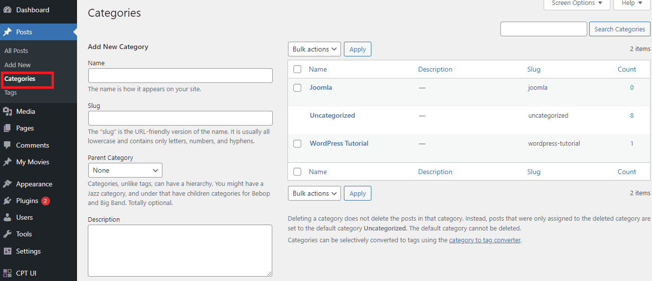 How To Add Categories And Subcategories In WordPress 2023 LTHEME