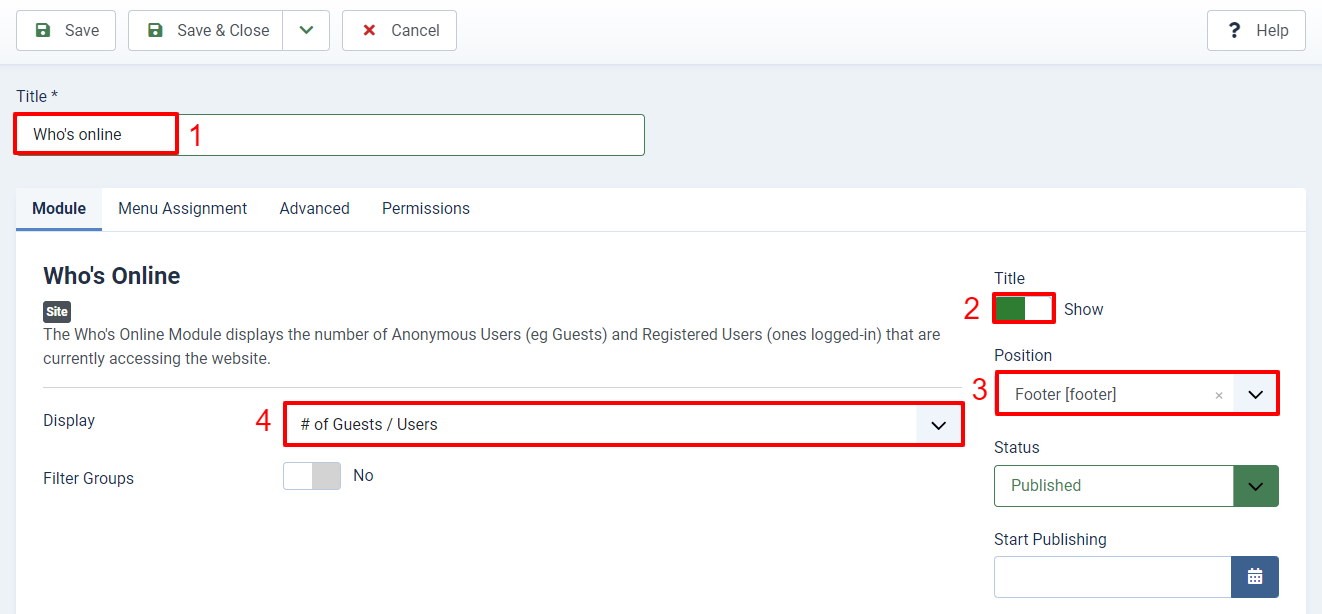 How To Easily Set Up Who Is Online In Joomla 4 2023 LTHEME