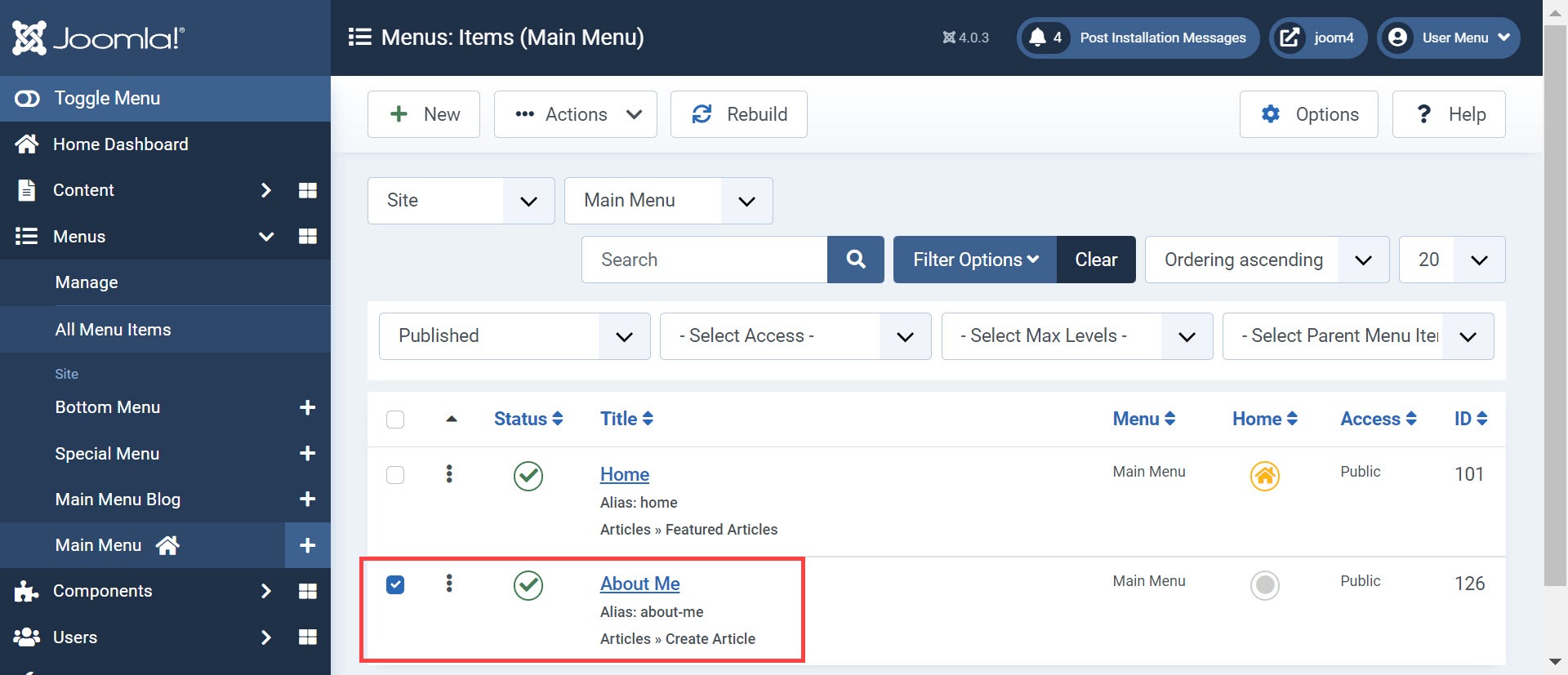 Why And How To Create Hidden Menu Items In Joomla Ltheme